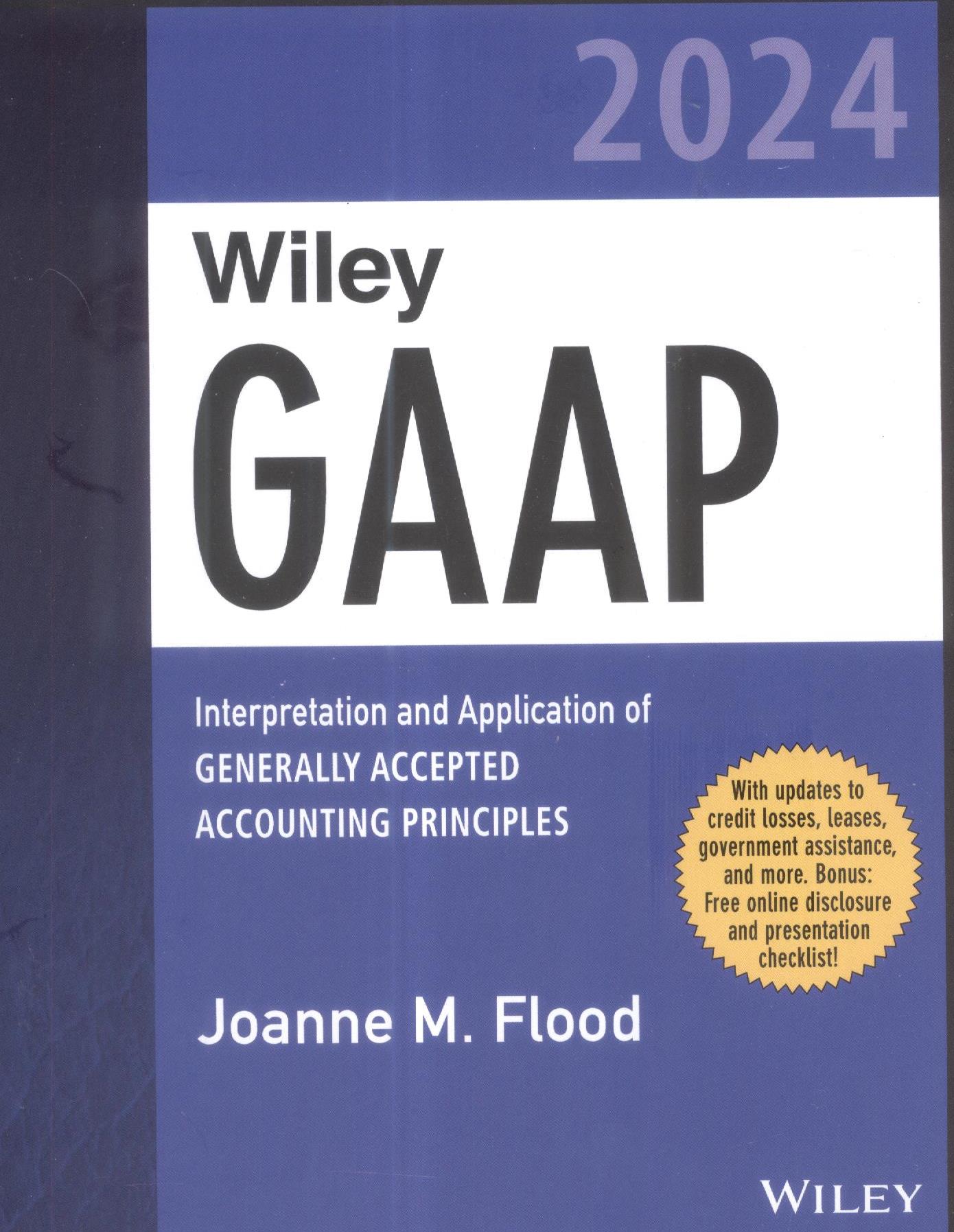 Wiley GAAP 2024 - ห้องสมุด มหาวิทยาลัยสยาม
